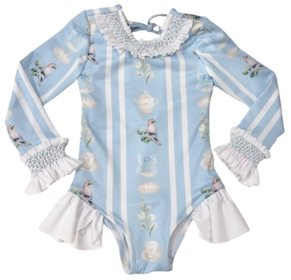 Tea Party Smocked One Piece – Children's Edit
