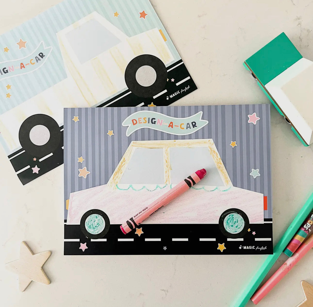 Design A Car Notepad – Children's Edit
