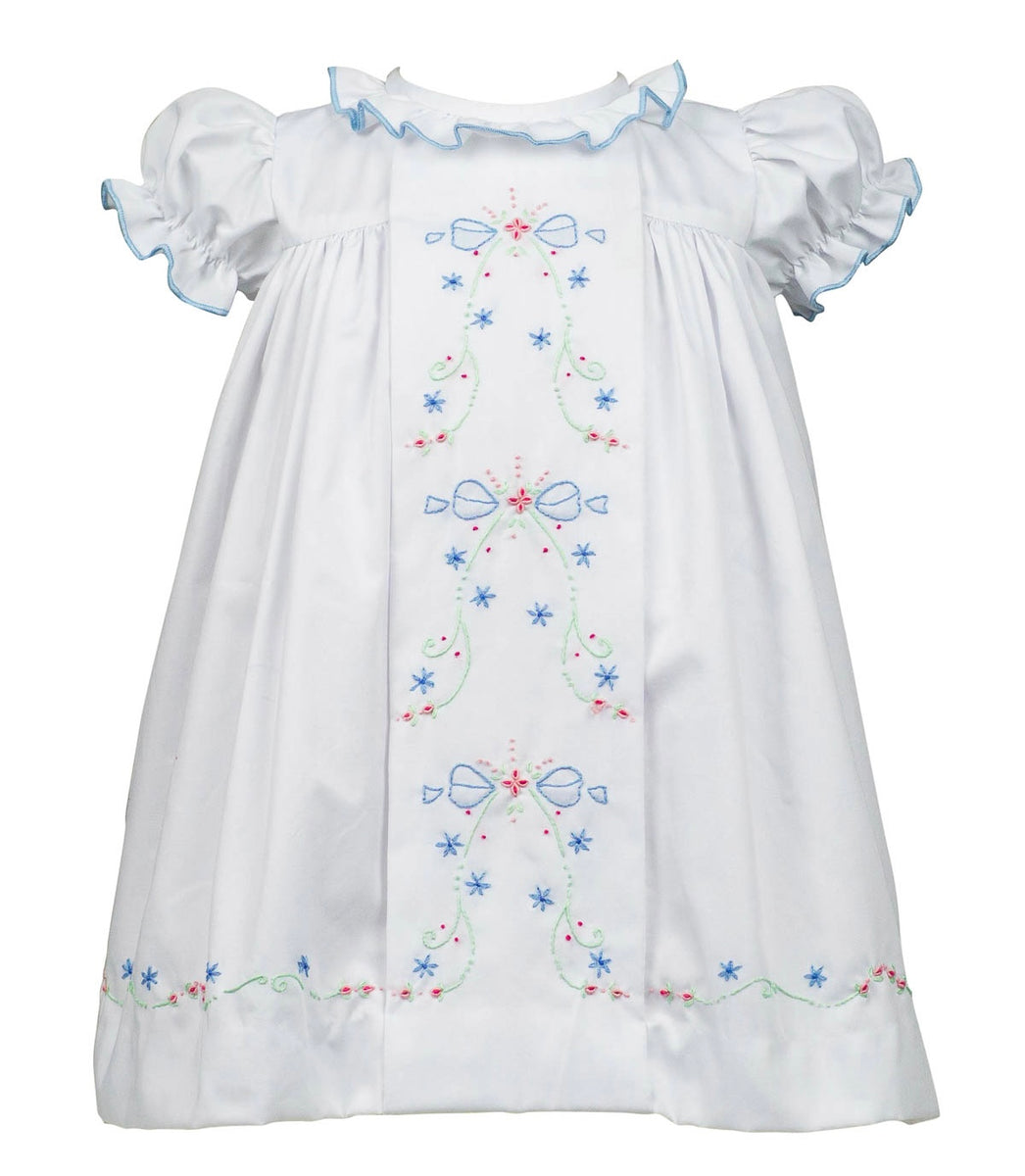Bianca Shadow Embroidery Dress – Children's Edit