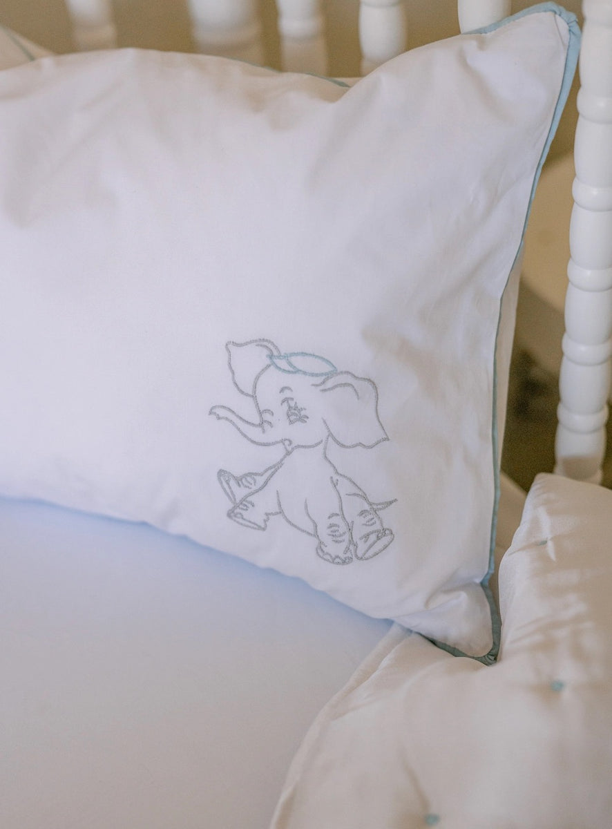 Baby Sham Elephant Blue – Children's Edit