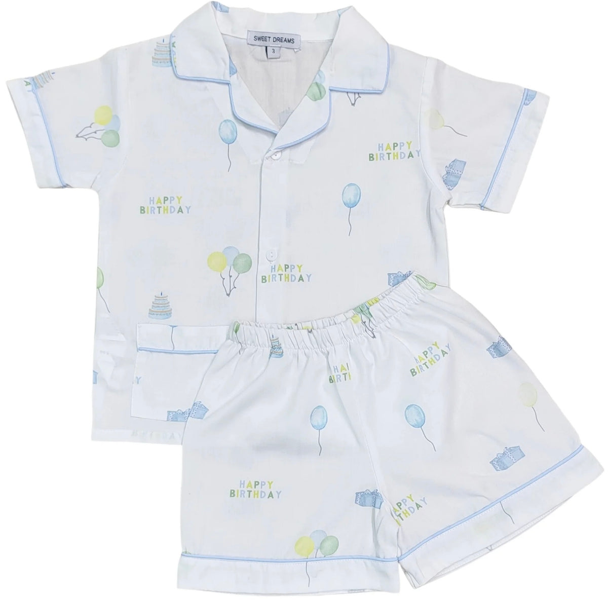 Happy Birthday Boy Pajamas – Children's Edit