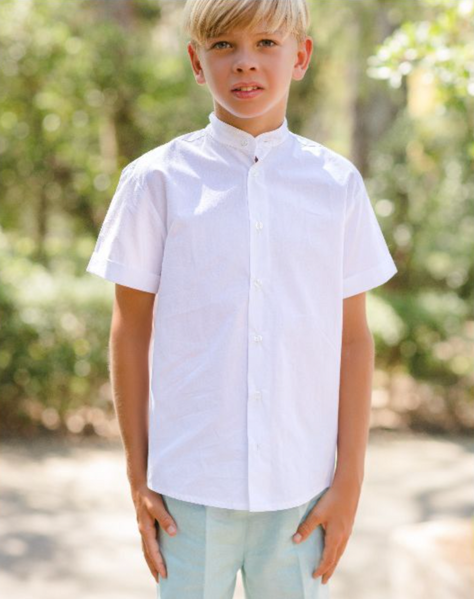 Classic White Boy's Shirt – Children's Edit