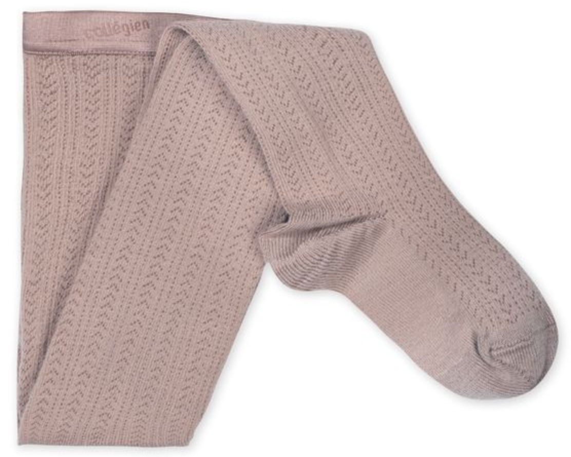 Angelique Pointelle Wool Tights – Children's Edit