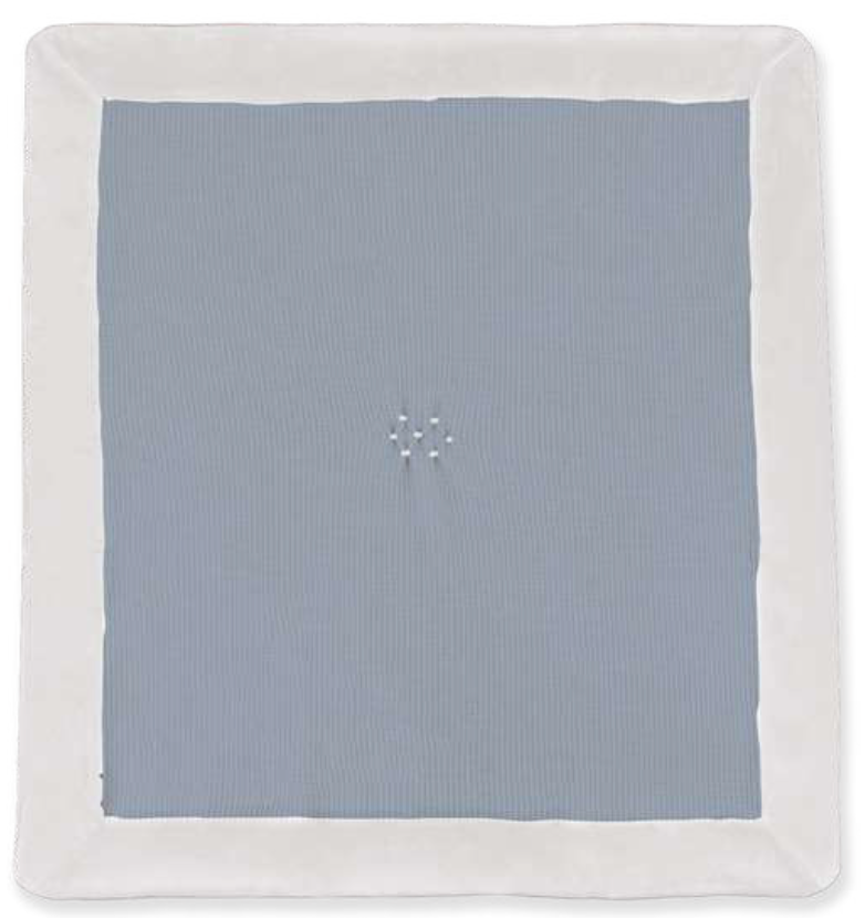 Matt Knit Blanket - Blue – Children's Edit
